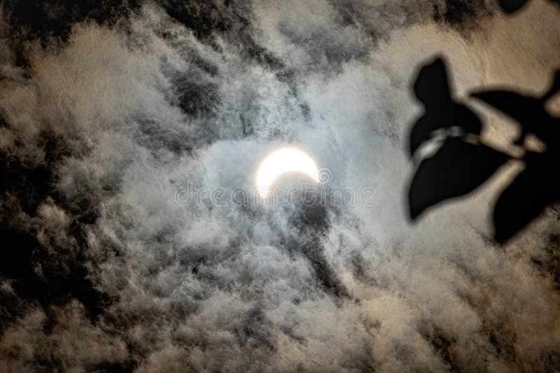 Solar Eclipse Happen Morning Time between 10 To 2:30 Stock Photo ...