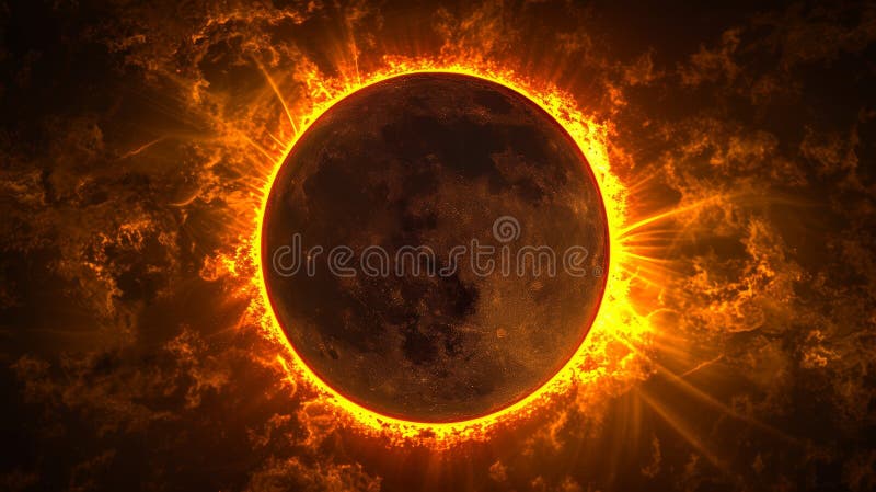 The Solar Eclipse, a Mesmerizing Dance of the Moon in Front of the Sun ...