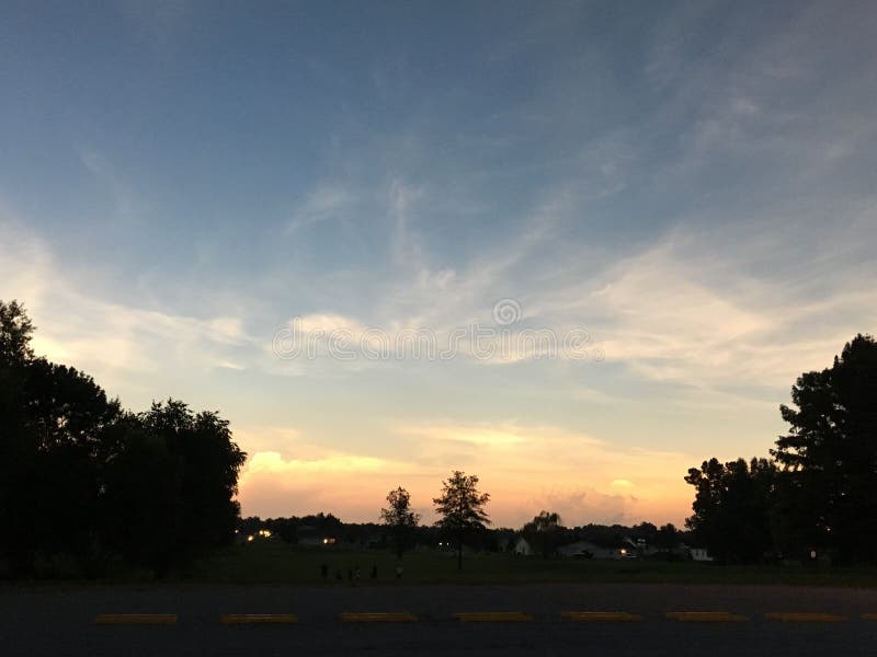 Solar Eclipse Midday Sunset 2018 Stock Photo - Image of eclipse, midday ...