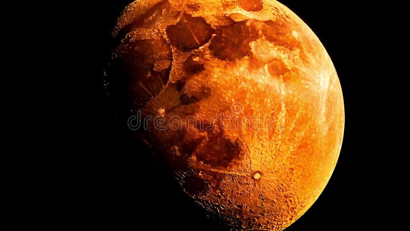 Solar Eclipse Moon Moving Away 2d Looped Animated Video Stock Video ...