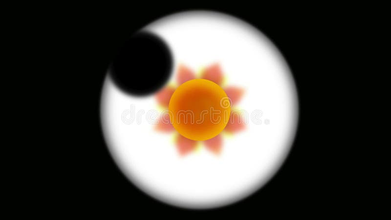 Solar Eclipse, Scientific Solar Eclipse Animation, Moon Crossing the ...