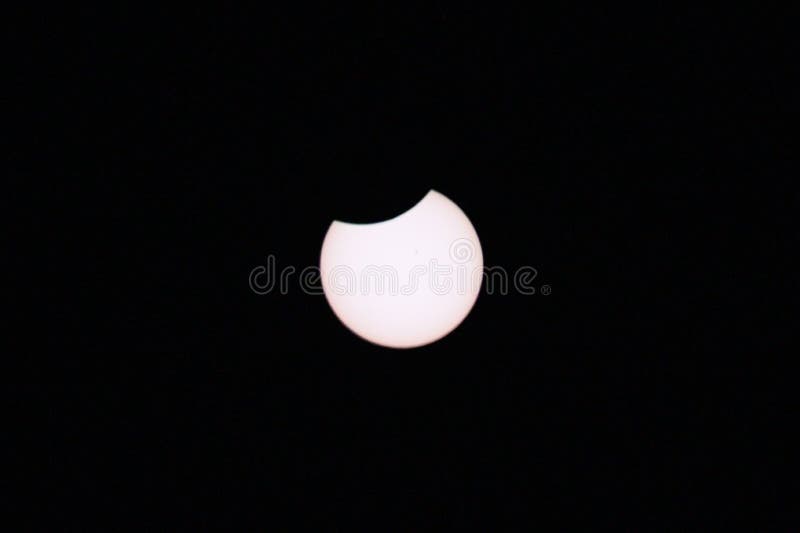 Solar eclipse in Toronto stock image. Image of astronomy - 314623411