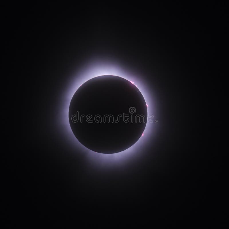 Solar eclipse total stock photo. Image of totality, moon - 321595090