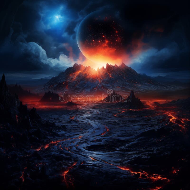 Solar eclipse wakes up stock illustration. Illustration of text - 333974218