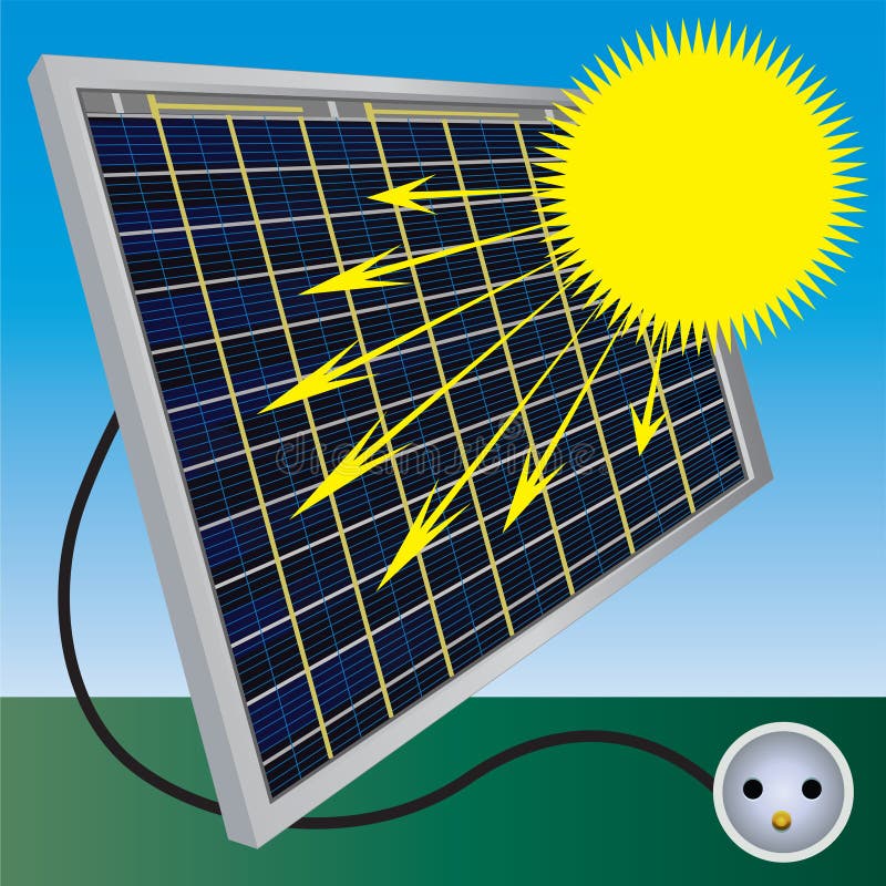 Solar Cell Diagram. Education Infographic. Vector Design. Stock Vector ...