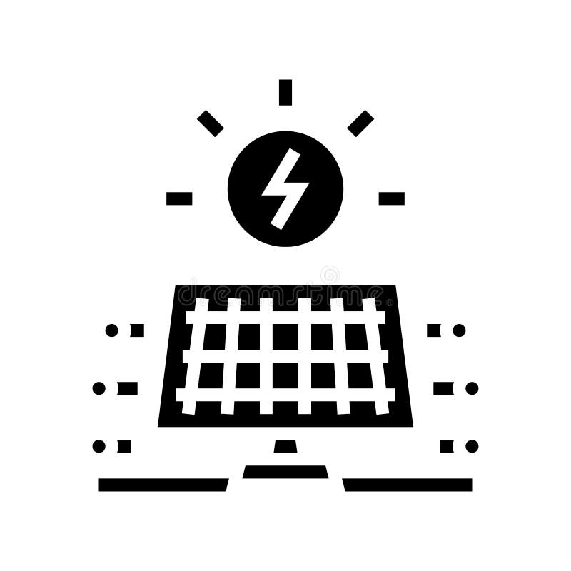 Electrical Panel Residential Line Icon Vector Illustration Stock Vector ...