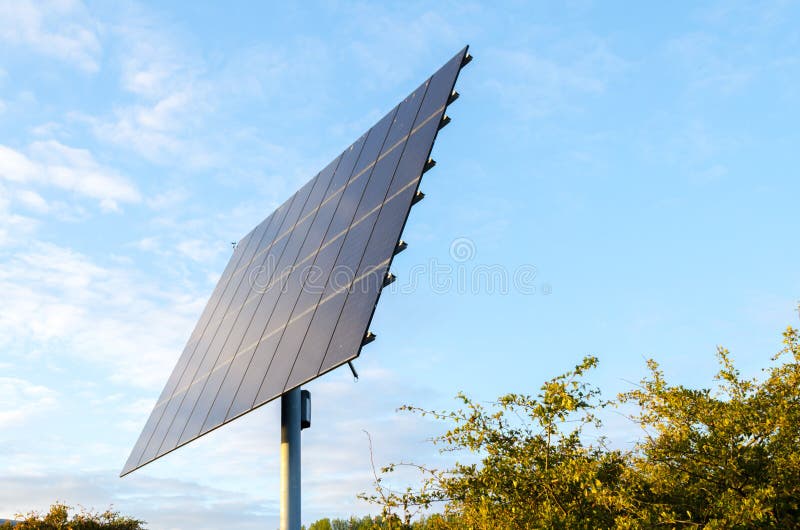 A Solar Electrical Panel stock photo. Image of green - 194690618