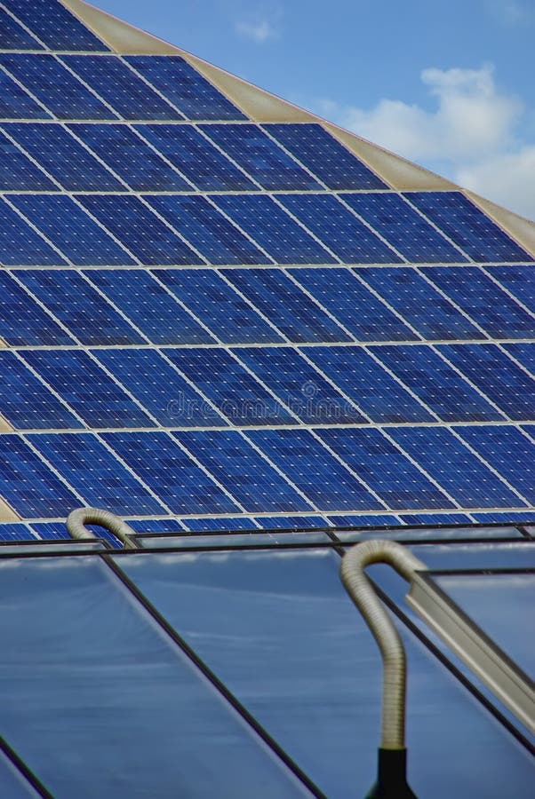 Solar Energy Pyramid stock image. Image of energy, collector - 3064183