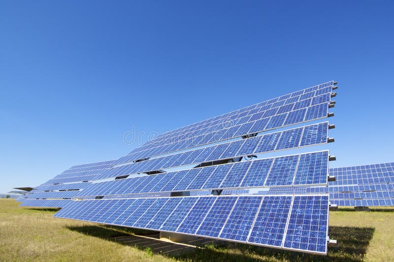 Solar panel stock image. Image of electric, environment - 22759415
