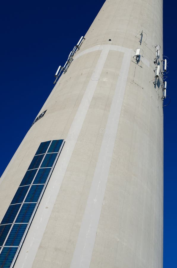 Solar energy and antennas stock photo. Image of communication - 27895182