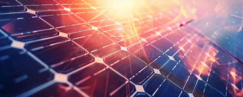 Solar Energy Background with a Close-up of Solar Cells, the Texture ...
