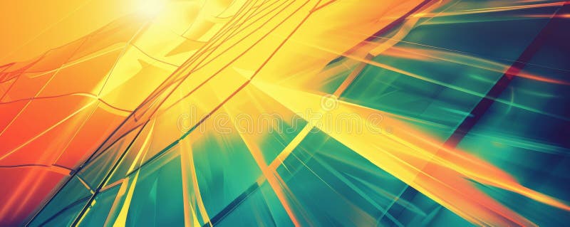 Solar Energy Background with a Dynamic Sunburst Effect and Stylized ...
