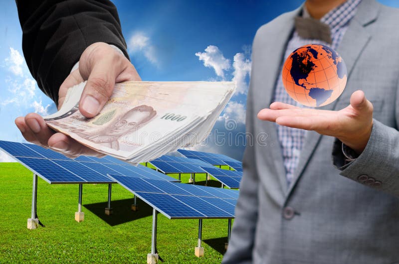 Solar Energy Business Concept Stock Photo - Image of technology, solar ...