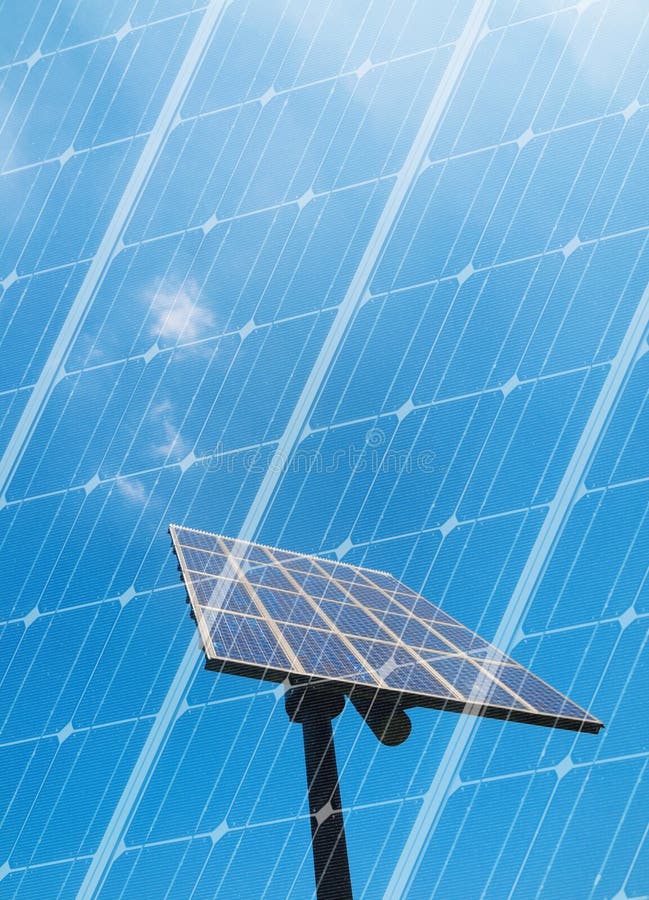 Solar energy concept stock photo. Image of silicium, green - 13802384