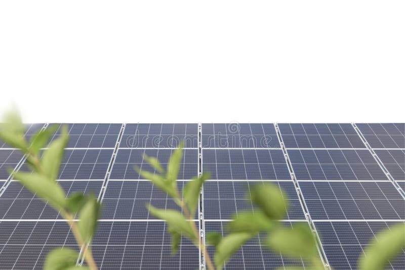 Solar Energy , Electricity, Green Power Stock Photo - Image of ...