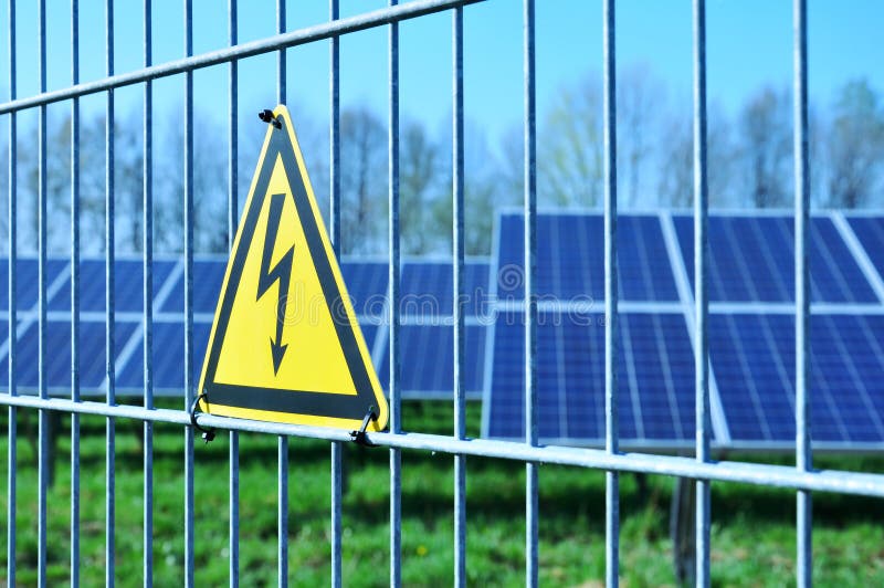 Solar energy stock image. Image of factory, lightning - 45576505