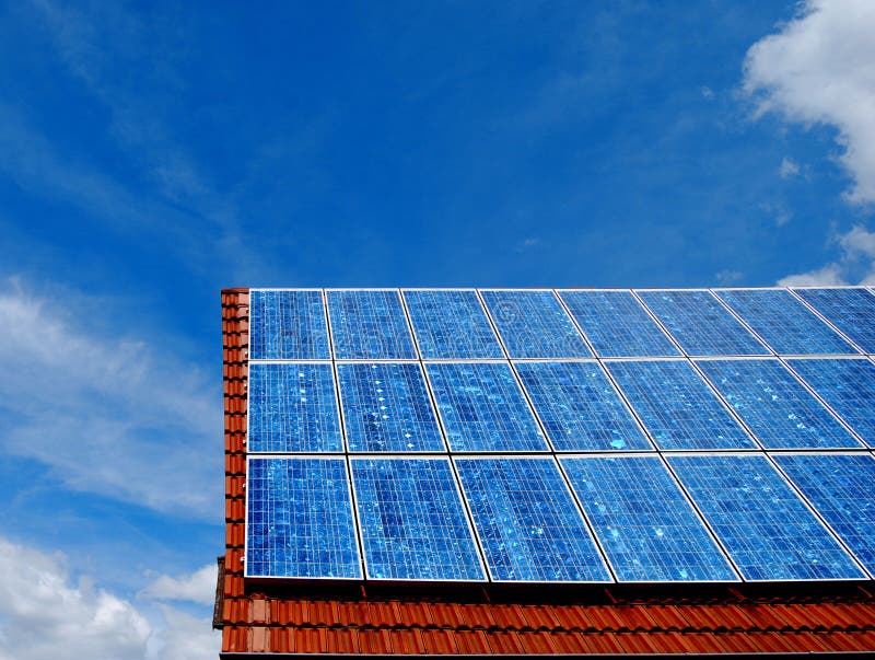 Solar energy panel stock image. Image of renewable, solar - 12352779