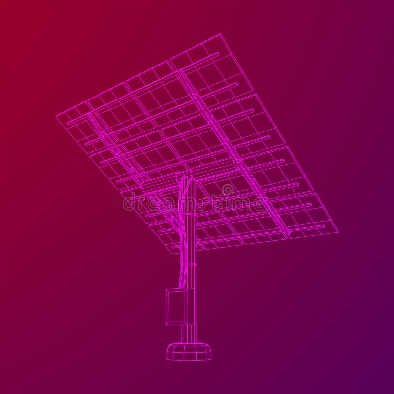 Solar energy panel vector stock vector. Illustration of electricity ...