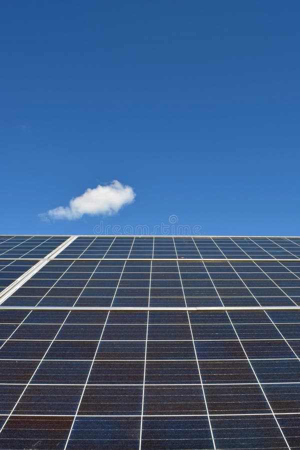Solar Energy Panel Vertical Image Stock Photo - Image of panel, panels ...