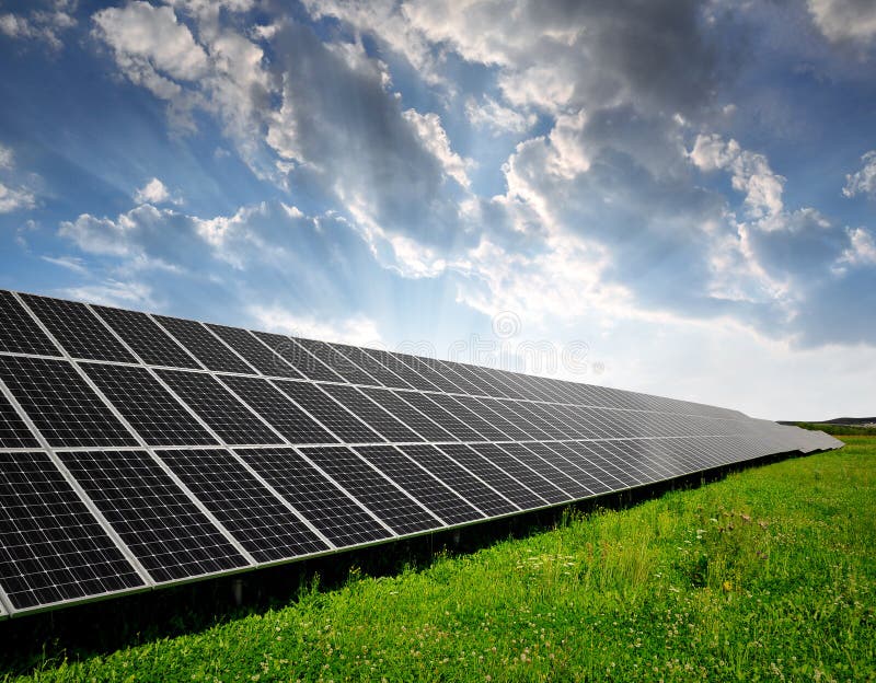 Solar energy panels stock photo. Image of photovoltaic - 31567666