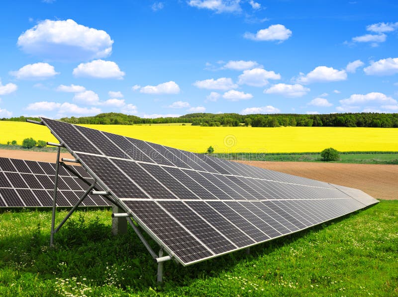 Solar energy panels stock image. Image of climate, generation - 29453369