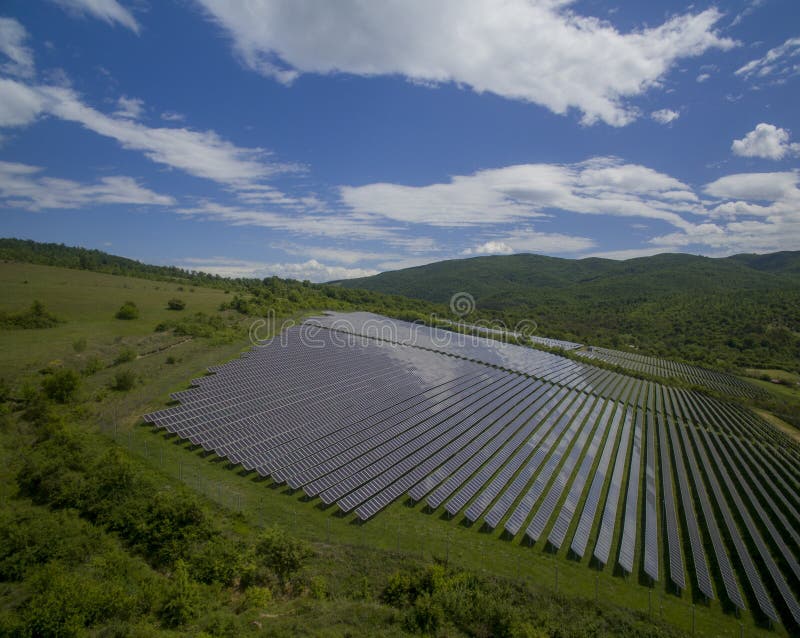 Solar energy panels stock image. Image of research, solar - 91671917