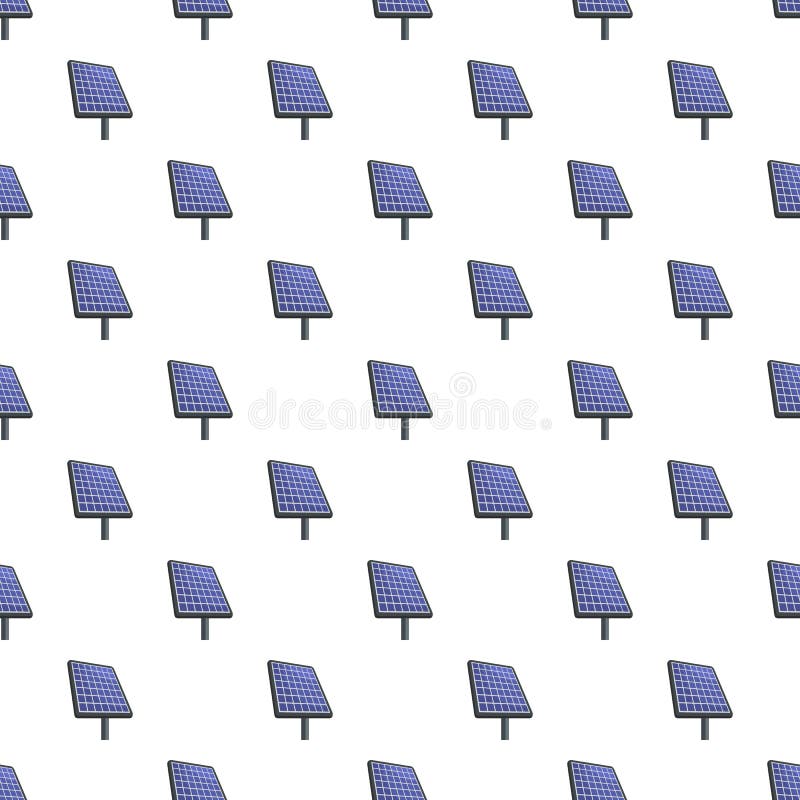Solar Energy Pattern Seamless Vector Stock Vector - Illustration of ...