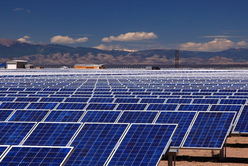 Solar Energy Plan stock photo. Image of energy, photovoltaic - 20115820