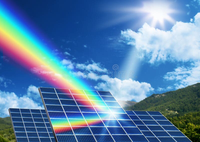 Solar Energy Renewable Energy Concept Stock Image - Image of sunlight ...