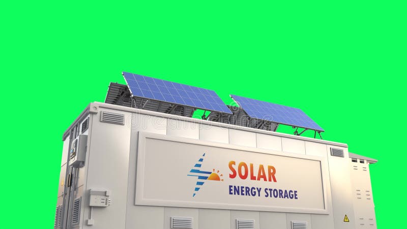 Energy Storage System or Battery Container Unit with Smart Industrial ...