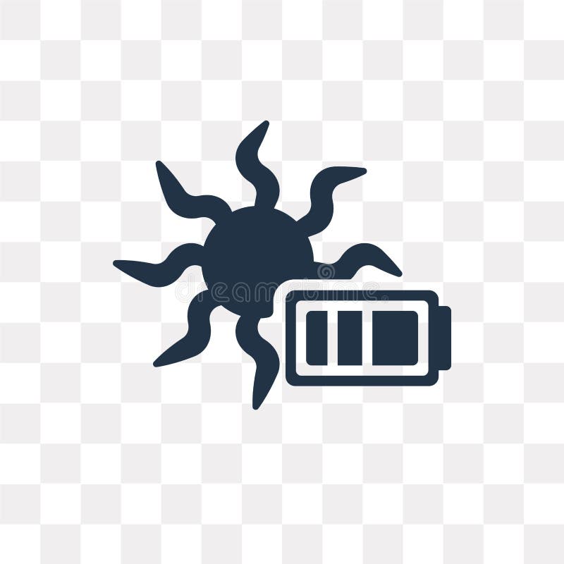 Solar Energy Icons Transparent Background Stock Illustrations – 295 ...