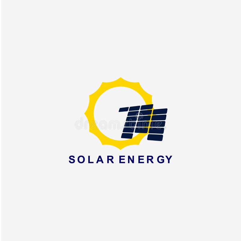 Solar Panel Energy Vector Template Design Illustration Stock Vector ...