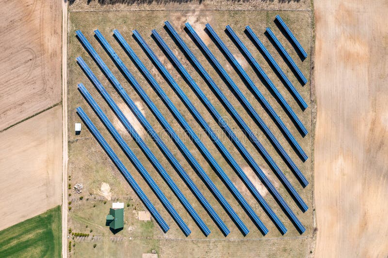 Solar Farm Aerial View, Rows of PV Panels Stock Photo - Image of ... Solar Farm Aerial View, Rows of PV Panels Stock Photo - Image of ...