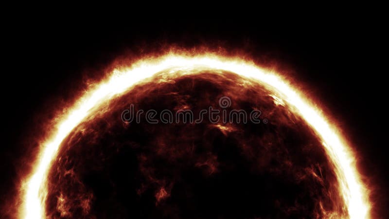 Solar flare radiation stock video. Video of endless - 348181745