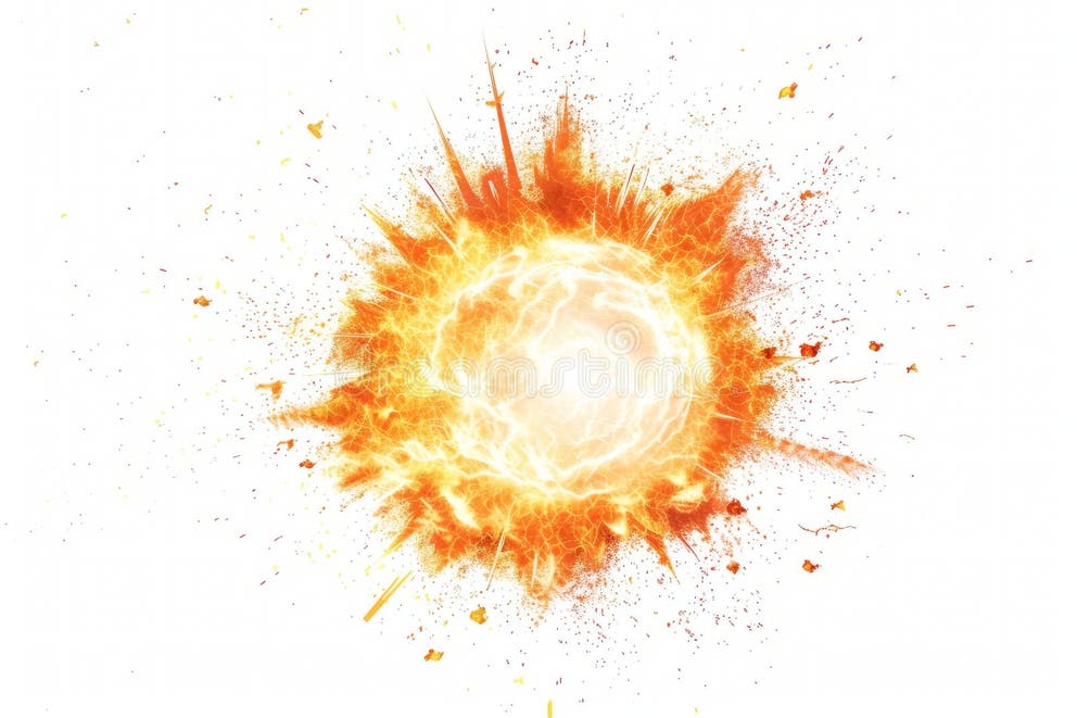 A Solar Flare Explosion, a Lens Flare Effect with Intense, Explosive ...