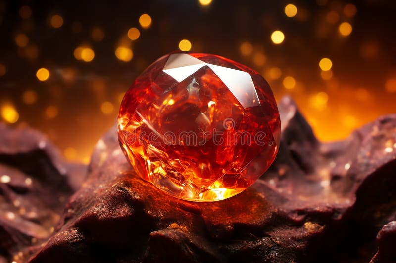 Solar Flare Gem Fantasy Sky Night Gazing Stock Illustration ...