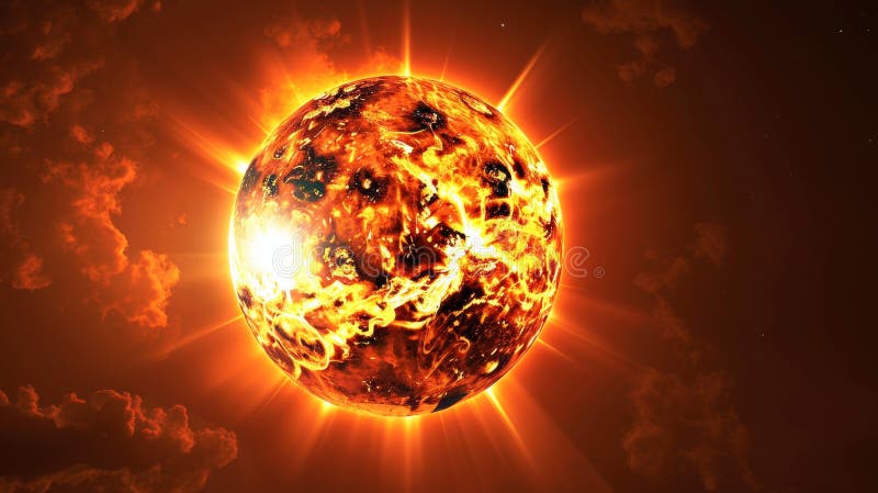 Solar Flares Explosions on the Sun S Surface Radiating Intense Energy ...