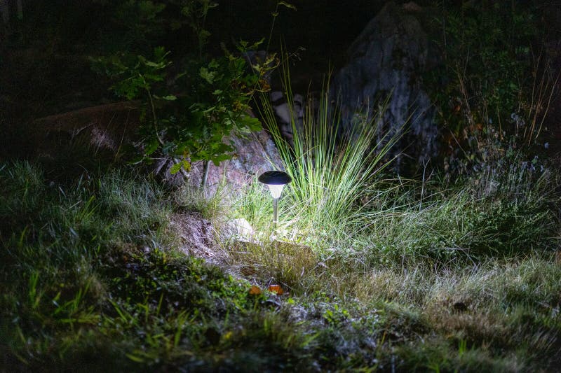 Solar Light Rocks Outdoor Garden Stock Photos - Free & Royalty-Free ...