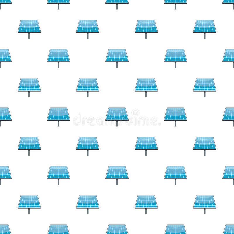 Solar Generation Pattern Seamless Vector Stock Vector - Illustration of ...
