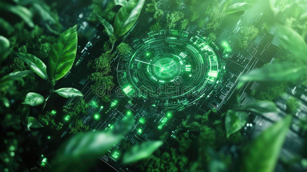 Solar green tech stock illustration. Illustration of upcycle - 393592513