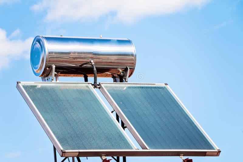 Solar Heating stock image. Image of cloudless, industry - 51940535