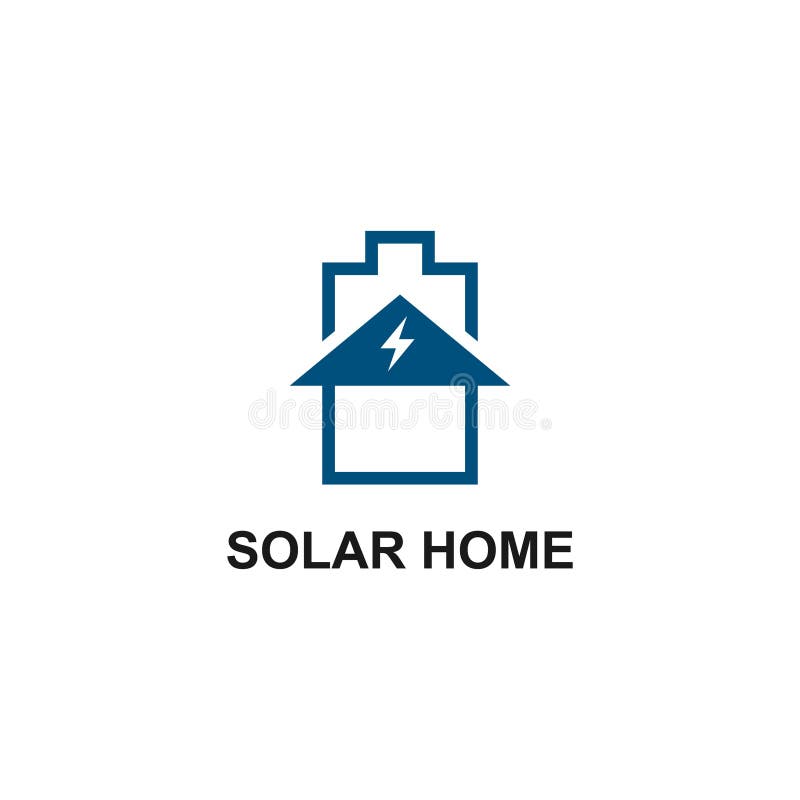Solar Home Logo Vector Template, Solar Logo, Home Solar Icon Vector ...