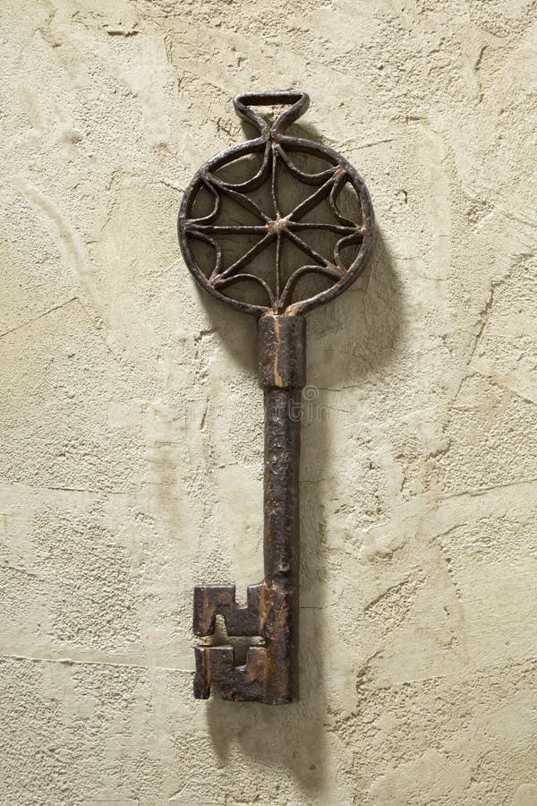 Old solar key stock photo. Image of property, lock, hammer - 135098194