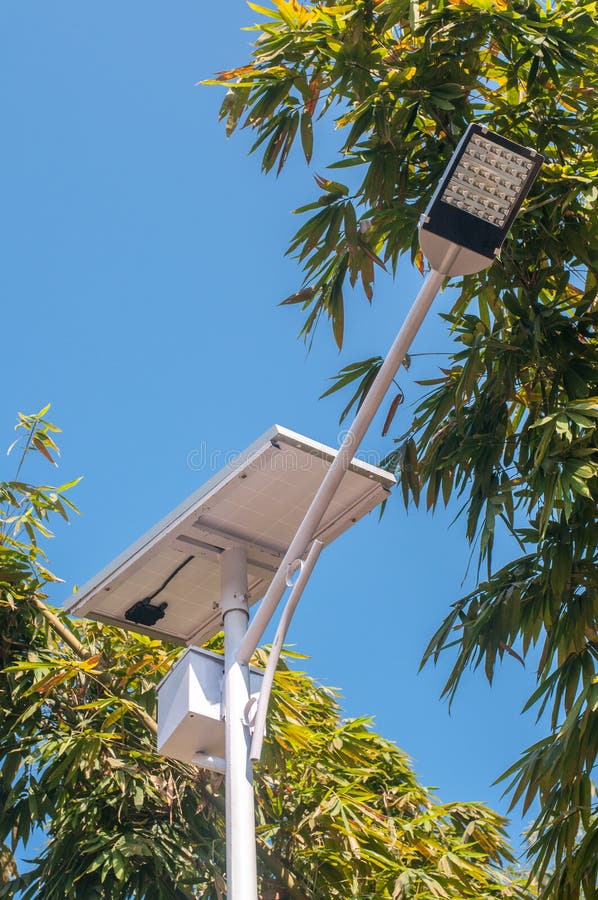 Solar lamp stock photo. Image of lighting, green, electricity - 36727664