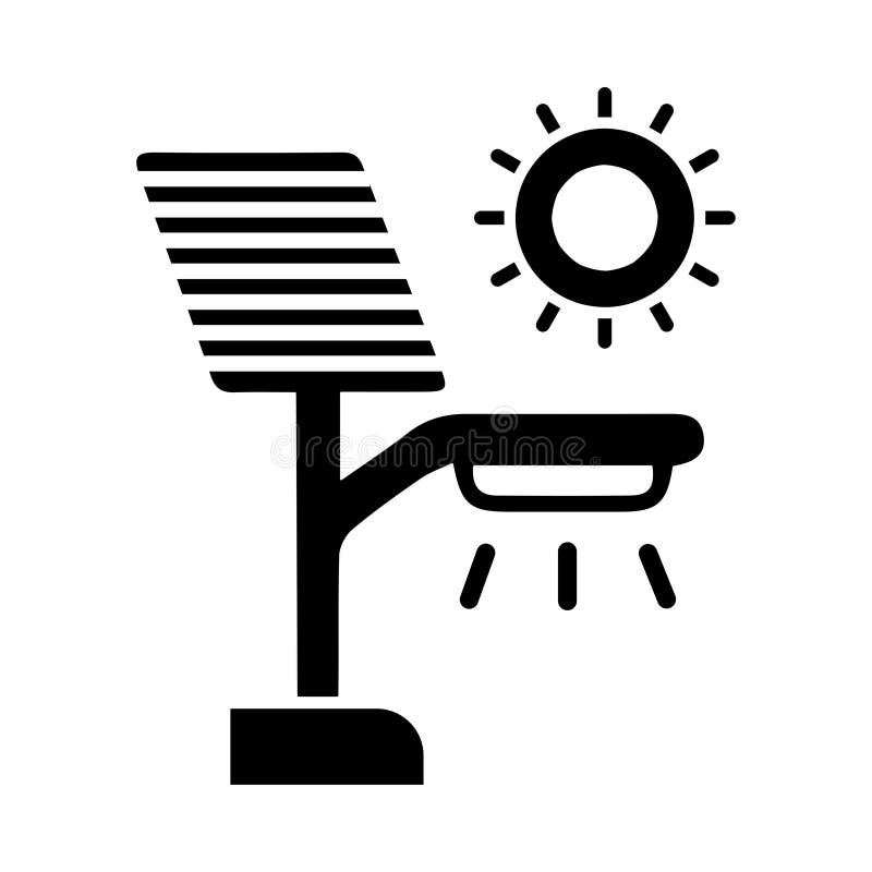 Solar Lamp, Light, Solar, Panel, Road Lamp, Road Side Solar Lamp Icon ...