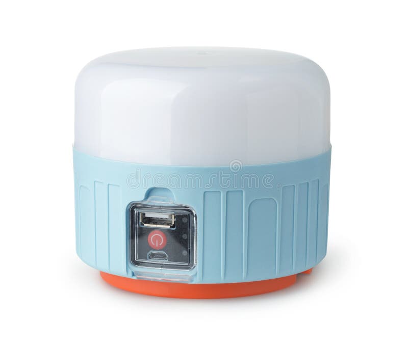 Solar LED camping light stock photo. Image of equipment - 307660176