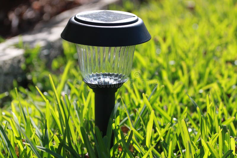Solar Light stock image. Image of yard, light, energy - 16962789