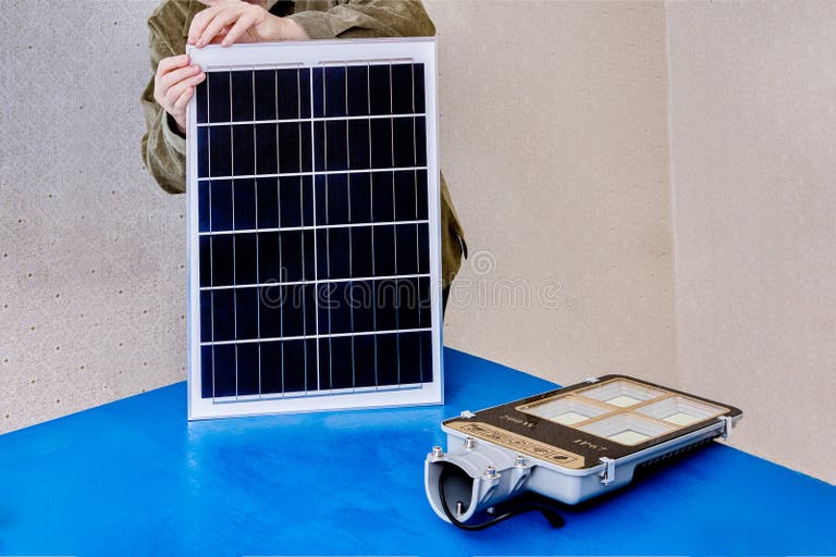 Solar Light Consists of an LED Light and Solar Panel, Which Will Be ...