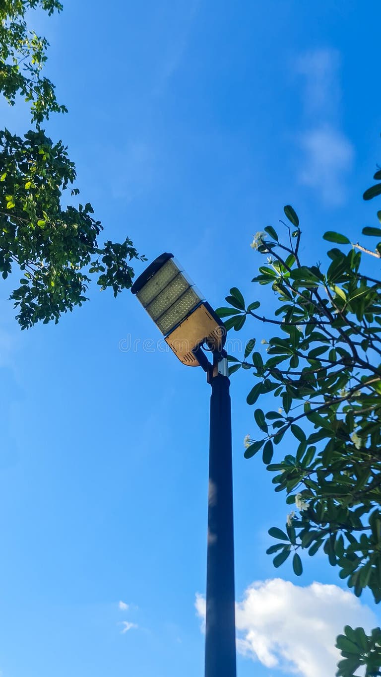 Solar Stadium Lights Pole Stock Photos - Free & Royalty-Free Stock ...