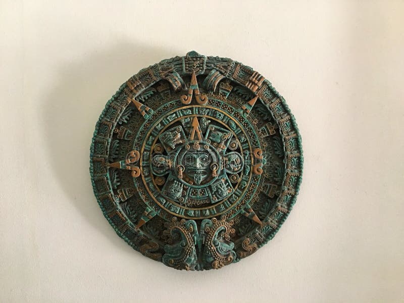 Solar Mayan Calendar stock photo. Image of apocalyptic - 176385034
